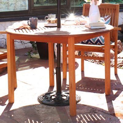 Sunnydaze Decor 18 in. Cast-Iron Outdoor Patio Umbrella Base