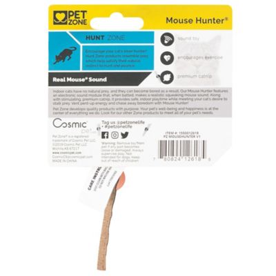 Pet Zone Mouse Hunter Play-N-Squeak Mouse Cat Toy at Tractor Supply Co.