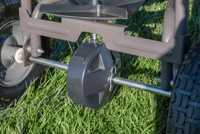 GroundWork 130 lb. Capacity Tow-Behind Broadcast Spreader at Tractor ...