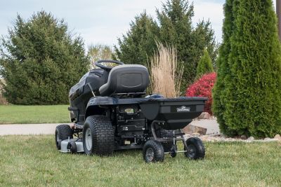 GroundWork 85 lb. Capacity Tow-Behind Broadcast Spreader at Tractor ...