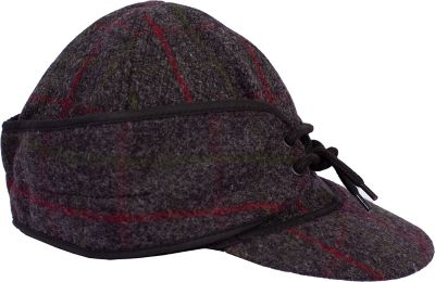 Wyoming Traders Men's Mackenzie Wool Hat, 7.25,Red Plaid at Tractor ...