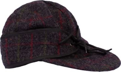 Wyoming Traders Men's Fraser Wool Hat, 7.5,Red Plaid at Tractor Supply Co