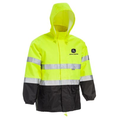John Deere Men's Hi-Vis Rain Suit - 1610673 at Tractor Supply Co.