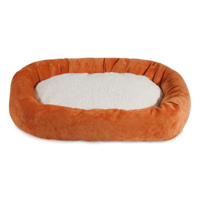 Majestic Pet Villa Sherpa Bagel Pet Bed, S,Orange at Tractor Supply Co
