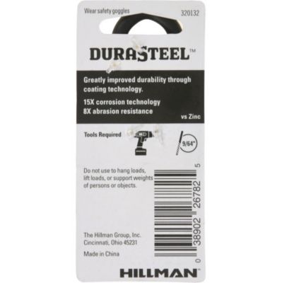 Hillman 5/16 in. x 4 in. Black Coated Durasteel Lag Eye Bolt at Tractor ...
