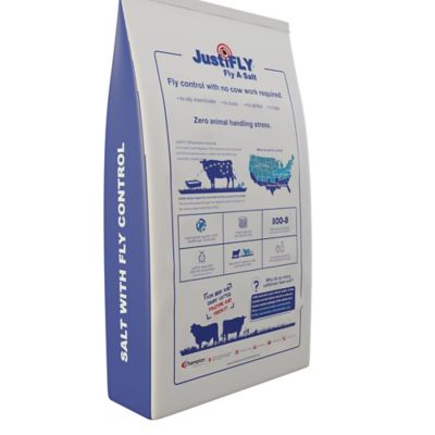 JustiFLY Fly-A-Salt Feed-Thru Fly Control Block Insect Growth Regulator ...