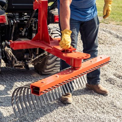 CountyLine 4 ft. Sub-Compact Landscape Rake at Tractor Supply Co.
