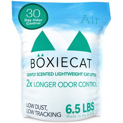 Boxiecat Lightweight Gently Scented Premium Clumping Barley Cat Litter ...
