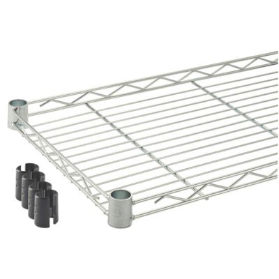 TRINITY 5-Tier Basics EcoStorage Pantry Rack with Wheels, 24 in. x 12 ...
