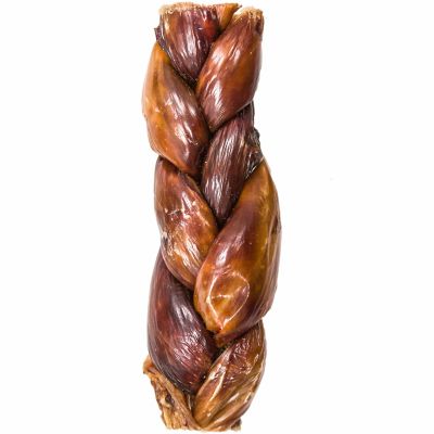 Hotspot Pets 12 in. Braided Beef Gullet Twist Dog Chew Treats, 3 ct. at ...
