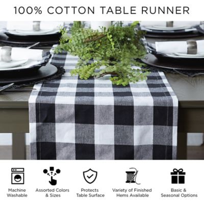 DII Seersucker Table Runner