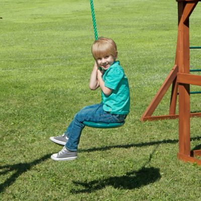 Gorilla Playsets Daisy Disc Swing, 115 lb. Capacity, Green, Ages 3-11 ...