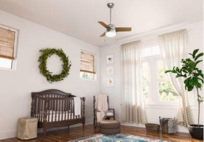 Hunter 36 in. 3-Speed Indoor Aker Ceiling Fan with LED Light Kit and ...