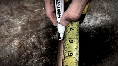 MARKAL Paint-Riter Water-Based Liquid Paint Marker, White at Tractor ...