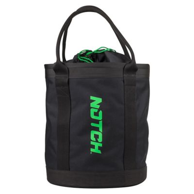 Notch Pro 28 L Capacity Gear Bag, Black/Green, 12 in. x 16 in., Holds ...