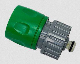 Quick Snap 5,000 sq. ft. Buried Sprinklers, 4 Automatic and Manual Hose ...