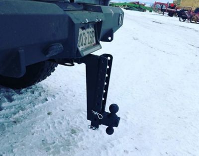 BulletProof Hitches Heavy Duty 2 in. Shank 22K lb. Capacity Hitch, 12 ...