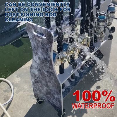 Rush Creek Creations 16-Rod Saltwater Rolling Rod Rack at Tractor ...