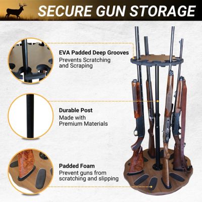 Rush Creek Creations 12 Long Gun 14.08 cu. ft. Adjustable Height ...