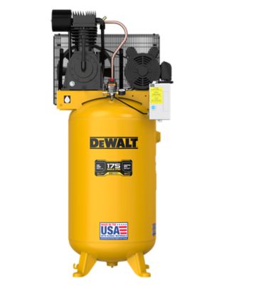 DeWALT 7.5 HP 80 gal. 2-Stage Air Compressor, 175 PSI, 1-Phase at ...