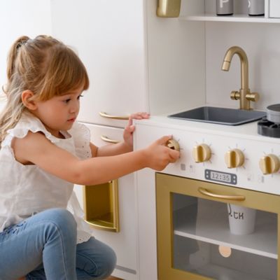 Teamson US Inc Kids' Little Chef Mayfair Classic Kitchen Playset with ...