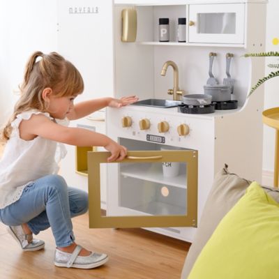 Teamson US Inc Kids' Little Chef Mayfair Classic Kitchen Playset with ...