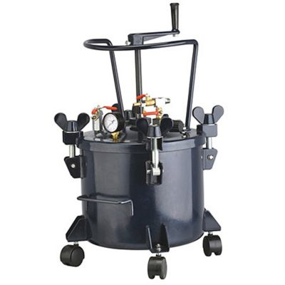 California Air Tools 5 gal. Pressure Pot with HVLP Spray Gun and Hose ...