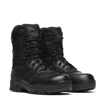 Thorogood Men's 8 in. Waterproof Safety Toe Tactical Side Zip Boot, 6.5 ...