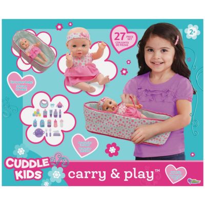 Cuddle Kids 12 in. Baby Doll Carry and Play Set at Tractor Supply Co.