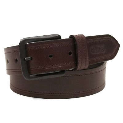Smith's Workwear Men's Full-Grain Stitched Leather Handcrafted in USA ...