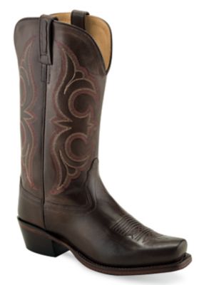 Old West Women's Medium Square Toe Boots, 5.5,Brown Canyon at Tractor ...