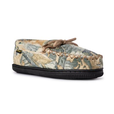 Old Friend Footwear Men's Leather Moccasins, 14,Camouflage at Tractor ...