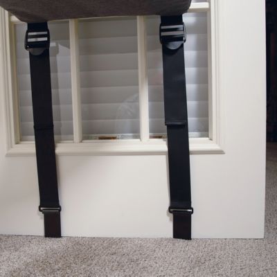 K&H Pet Products 65 in. 5-Story High Rise Hangin Cat Condo, Classy Gray