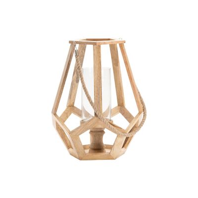 Crestview Collection Myers Medium Candle Holder with Hemp Handle at ...