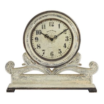 Harper & Willow Wooded Country Wall Clock, 15 in. x 16 in. x 4 in ...
