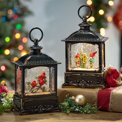 Gerson International 10 in. Battery Operated Lighted Spinning Water ...