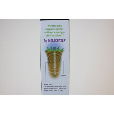 P3 International Vibrasonic Molechaser Pest Repeller, Gold/Green at ...