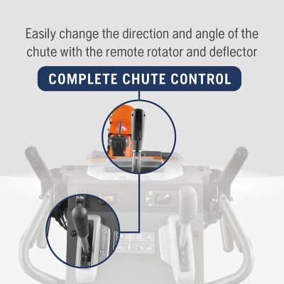 Husqvarna 24 in. ST424 301cc EFI 8.5 HP 2-Stage Electric Start Gas Snow ...