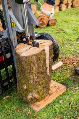 Oregon 30-Ton Gas-Powered Horizontal/Vertical Log Splitter, Log Catcher ...