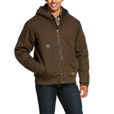 Ariat Men's Rebar Washed DuraCanvas Insulated Work Jacket at Tractor ...