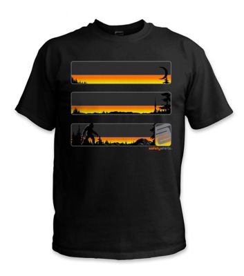 SafetyShirtz Unisex Stealth Sasquatch Reflective High-Visibility T ...