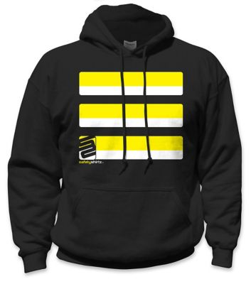 SafetyShirtz Unisex Basic High-Visibility Hoodie, M,Black at Tractor ...