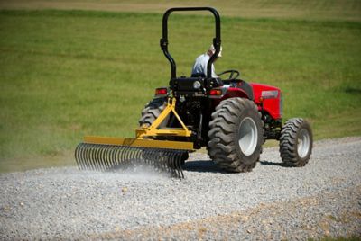 King Kutter 6 ft. Landscape Rake, Yellow at Tractor Supply Co.