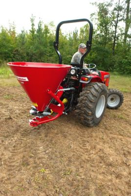 King Kutter Seeder Spreader, Steel, Red at Tractor Supply Co.