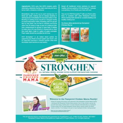 Pampered Chicken Mama StrongHen Nesting Herbs for Pet Chickens, 20 oz.
