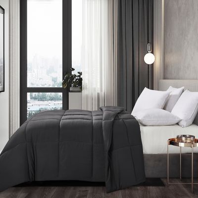 Blue Ridge Home Fashions All-Season Microfiber Color Down Alternative ...