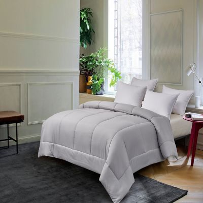 Blue Ridge Home Fashions All-Season Microfiber Color Reversible Down ...