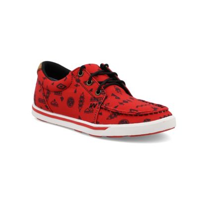 Wrangler Women's Retro Low Top Sneakers, Red, 9.5 M,Red/Black at ...