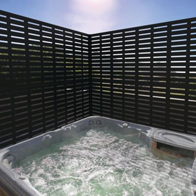 Barrette Outdoor Living 3 ft. x 6 ft. Decorative Screen Panel ...