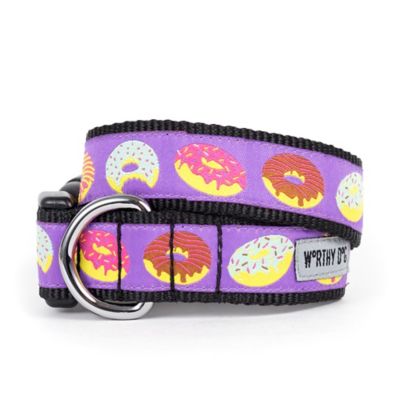 Worthy Dog Adjustable Donuts Dog Collar, S,Purple at Tractor Supply Co